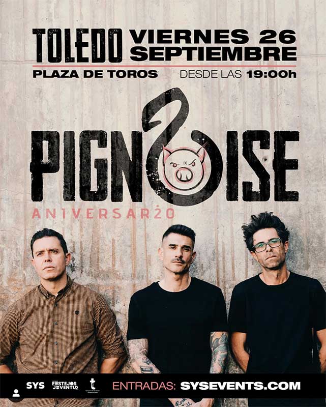 Pignoise | Conciertos en Toledo | MÁS TOLEDO