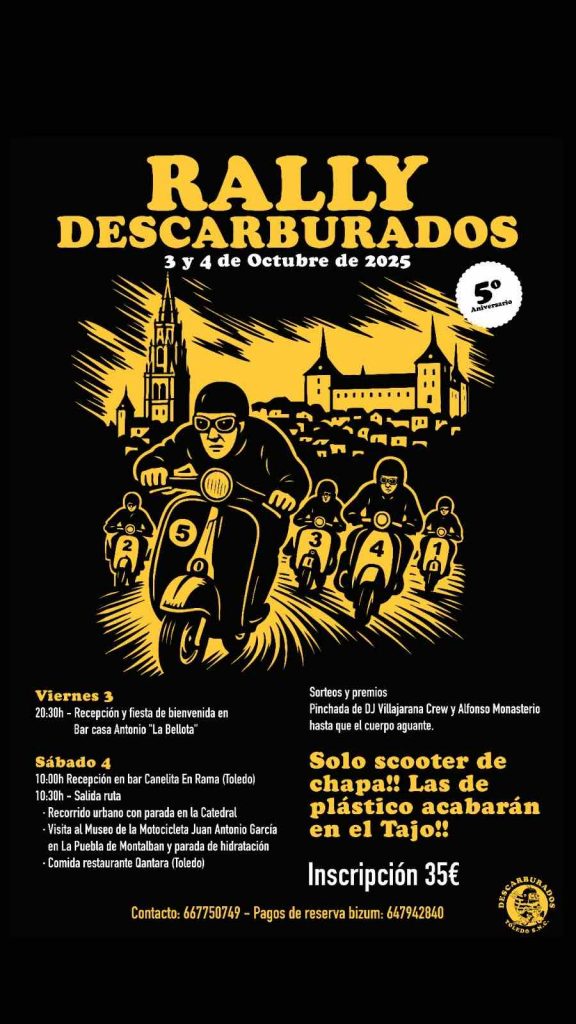 5 º Rally Descarburados | Jornadas en Toledo | MÁS TOLEDO